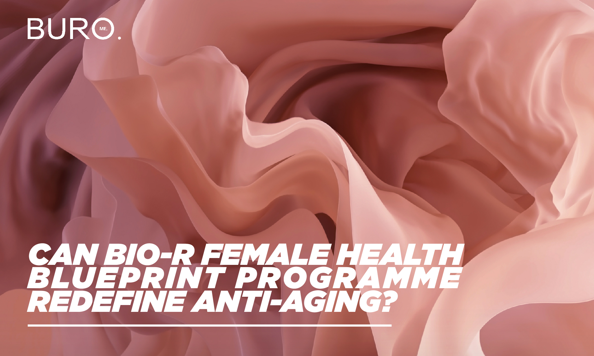 YOU CAN NOW TURN BACK THE CLOCK ON BIOLOGICAL AGEING THANKS TO BIO-R ...