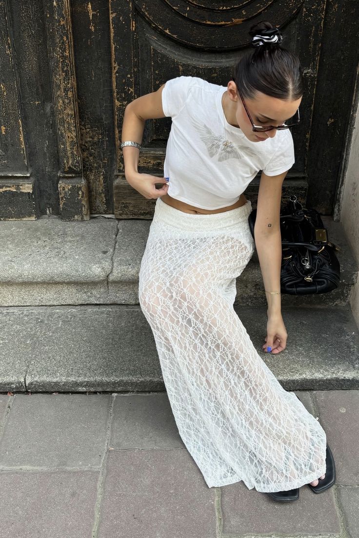 THE SHEER SKIRT IS STRUTTING BACK INTO THE SPOTLIGHT FOR SUMMER 2025 ...
